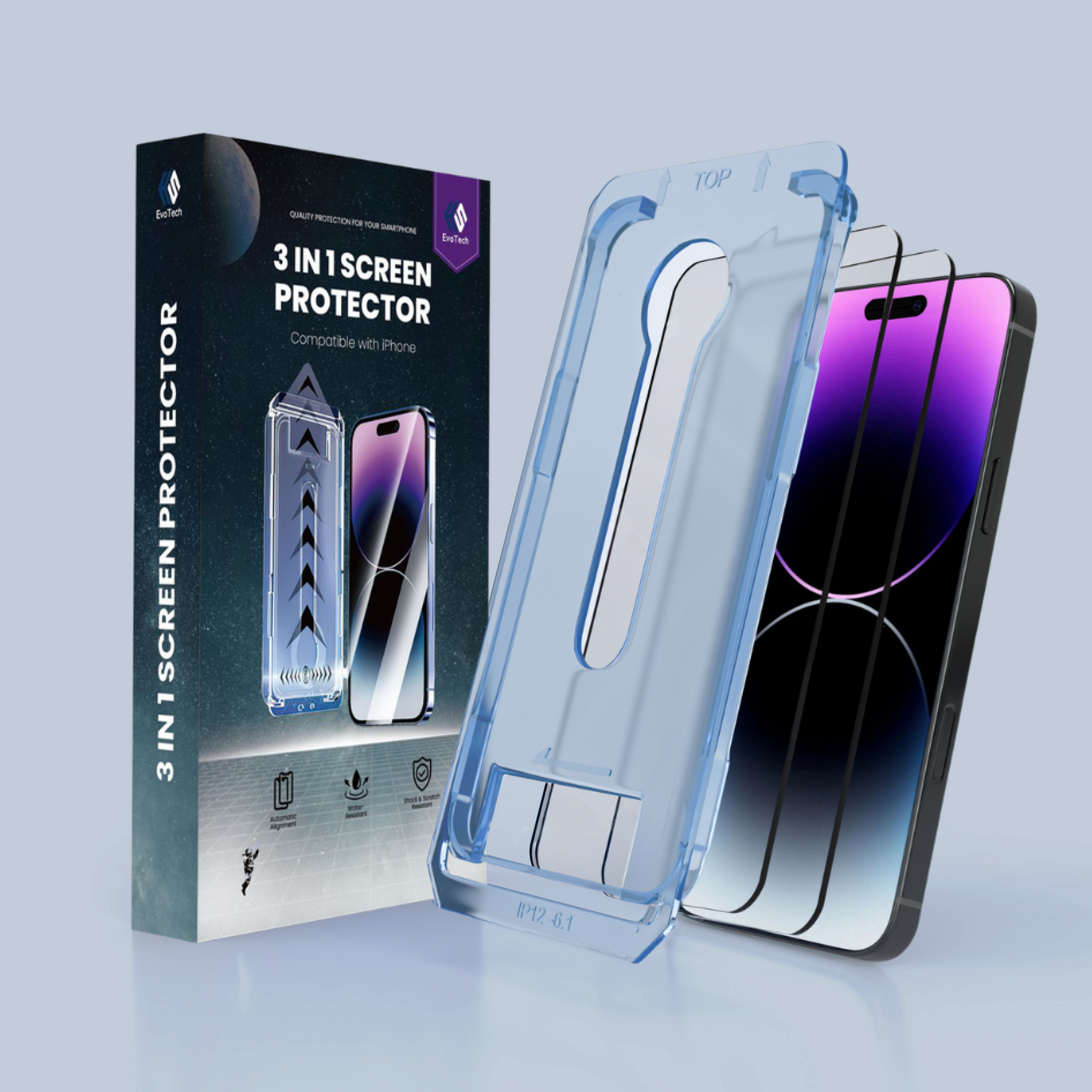 3 in 1 Screen Protector - iPhone – EvoTech